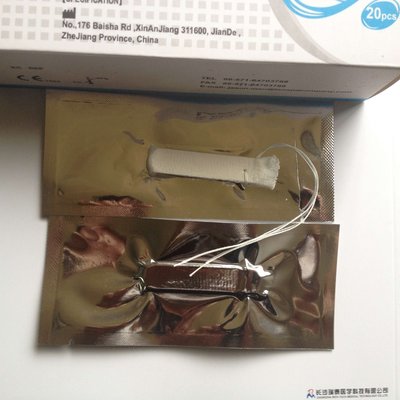 FESS Nose Tampon For Nosebleeds With Strings Soft Antibacterial