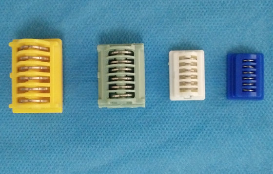 Yellow White Blue	Titanium Ligating Clips Gallbladder Surgery Class II Level